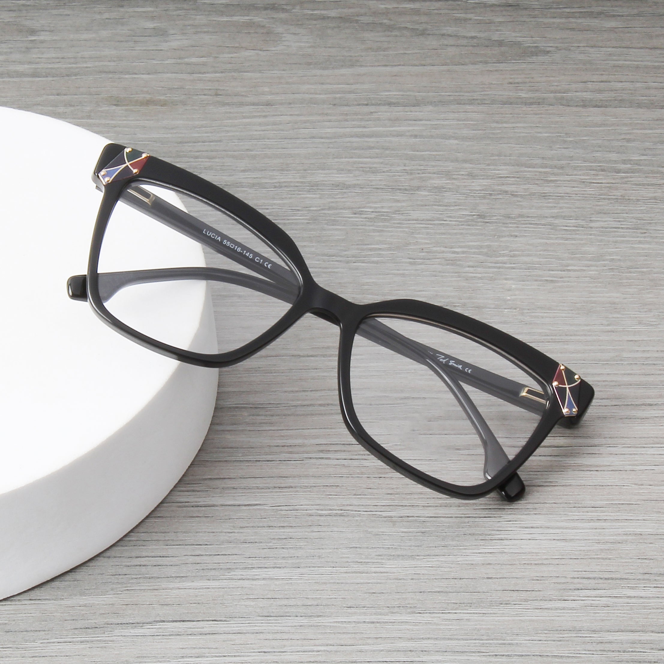 LUCIA | CATEYE ACETATE COMPUTER GLASSES (IN 3 COLORS) – Ted Smith